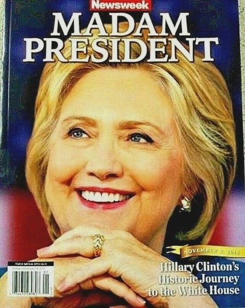 Recalled Newsweek Madam President Hillary Clinton Magazine ...
