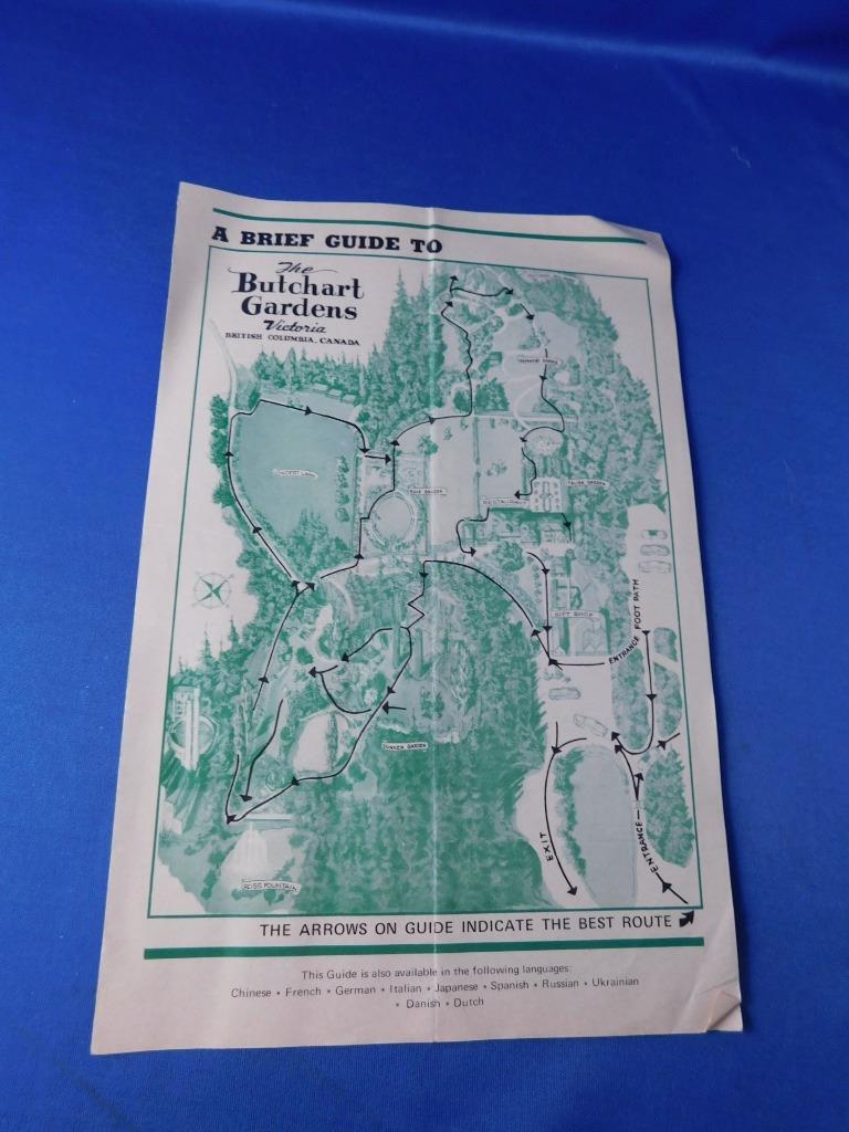 Butchart Gardens Victoria Bc Map | Fasci Garden
