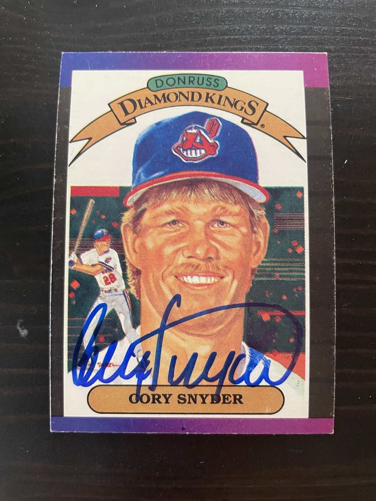 1989 Donruss #8 Cory Snyder Cleveland Indians Signed Card Autographed ...