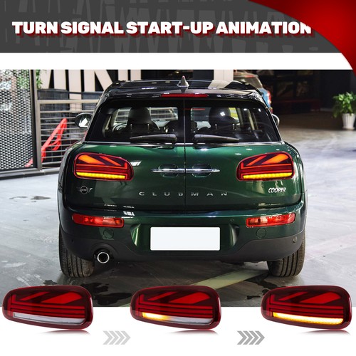 LED Tail Lights for Mini Clubman Cooper F54 2015-2020 Sequential Red ...