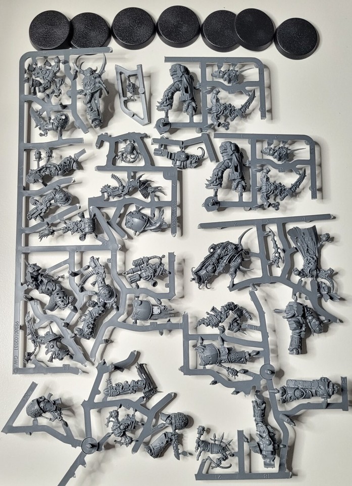 7x PLAGUE MARINES Death Guard DARK IMPERIUM *New on Sprue* Warhammer ...