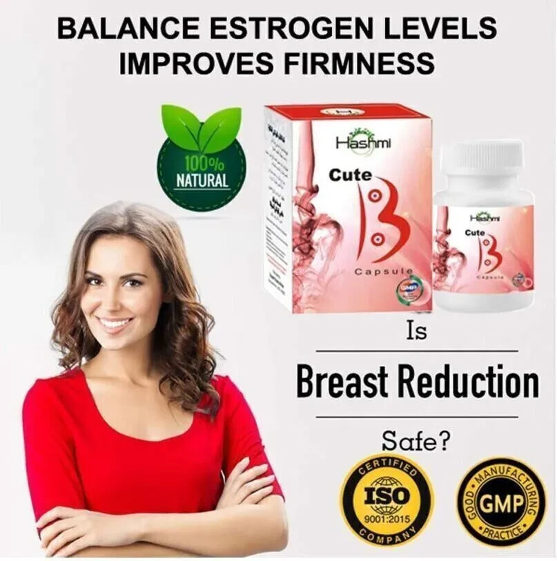Hashmi Herbal Cute B (20 Capsules) Breast Reduction Pills 100% | eBay