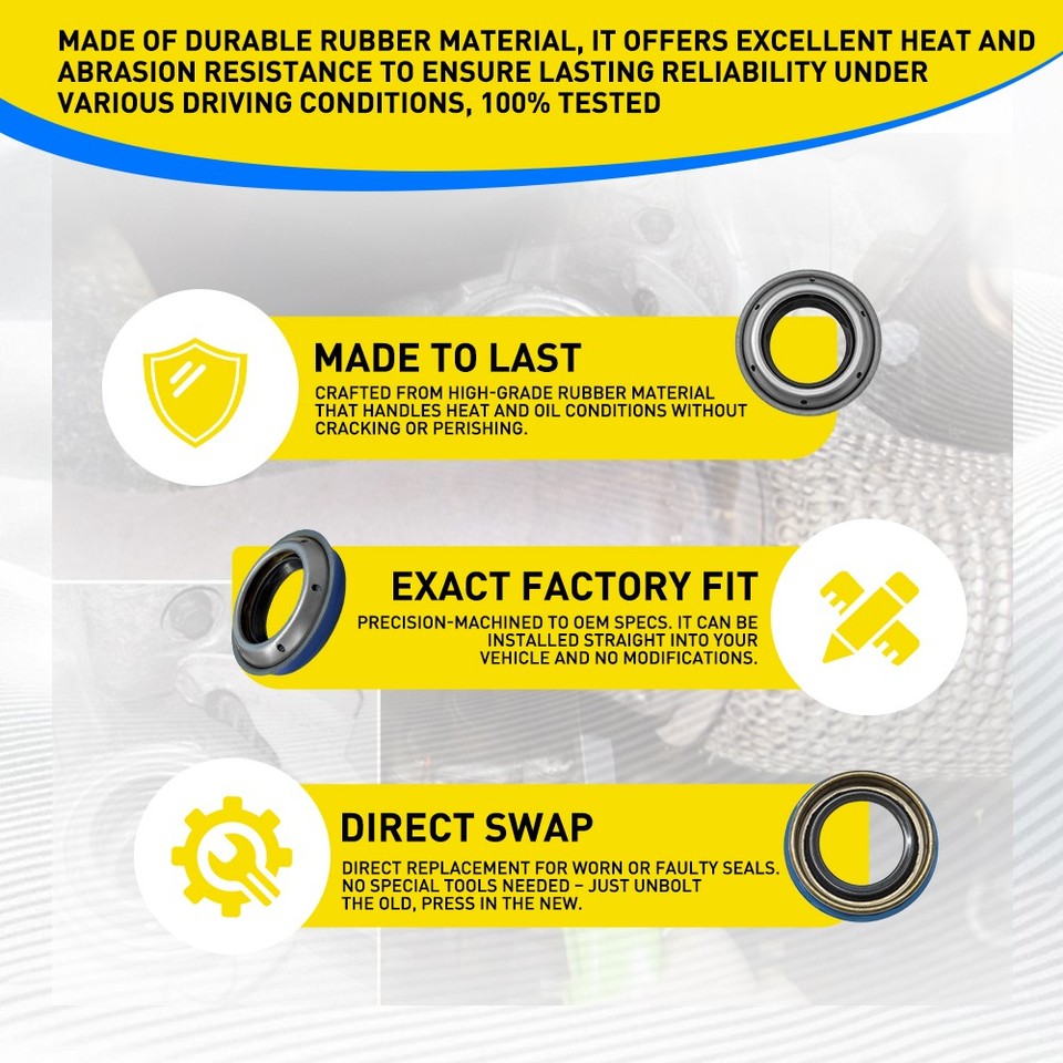 2xGearbox Diff Driveshaft Oil Seal Pair Fits For BMW Mini One/Cooper ...