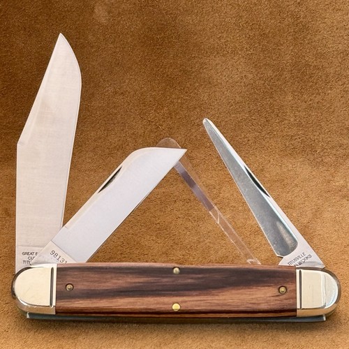 GEC GREAT EASTERN CUTLERY NORTHFIELD 98 CATTLE KING STOCKMAN KNIFE ...