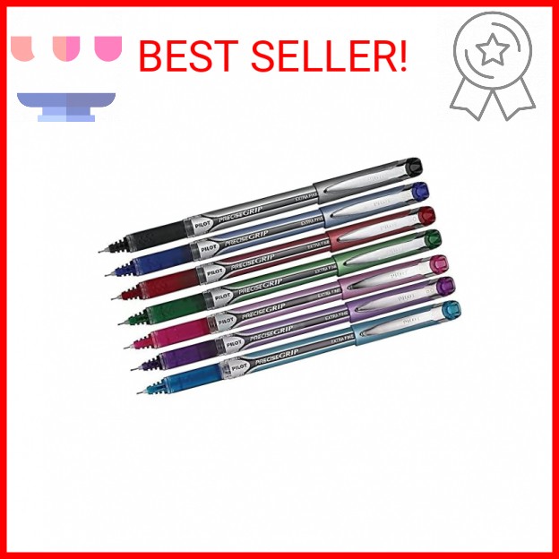 Pilot, Precise Grip Liquid Ink Rolling Ball Stick Pens, Extra Fine ...