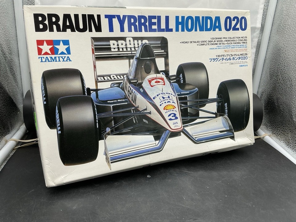 🏁 Built Model Kit Tamiya 1/20 Braun Tyrrell Honda 020 Grand Prix ...