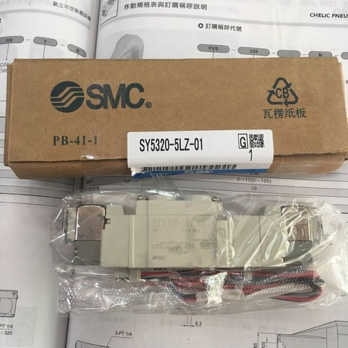 SMC SY5320-5LZ-01 1PC New Solenoid Valve SY53205LZ01 Free Shipping | eBay