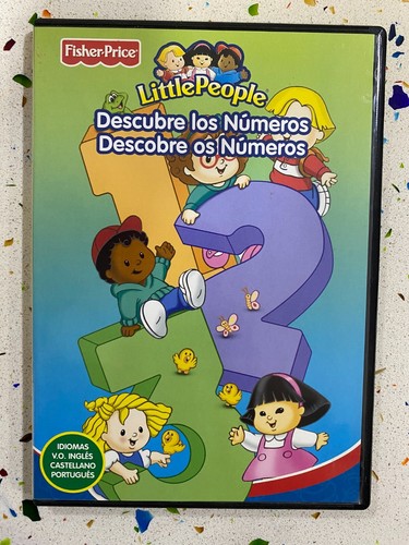 Little People Dvd Discover The Numbers - Spanish English Portuguese ...