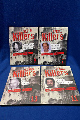Serial Killers Book And DVD Set Lot Of 4 Issues | eBay UK