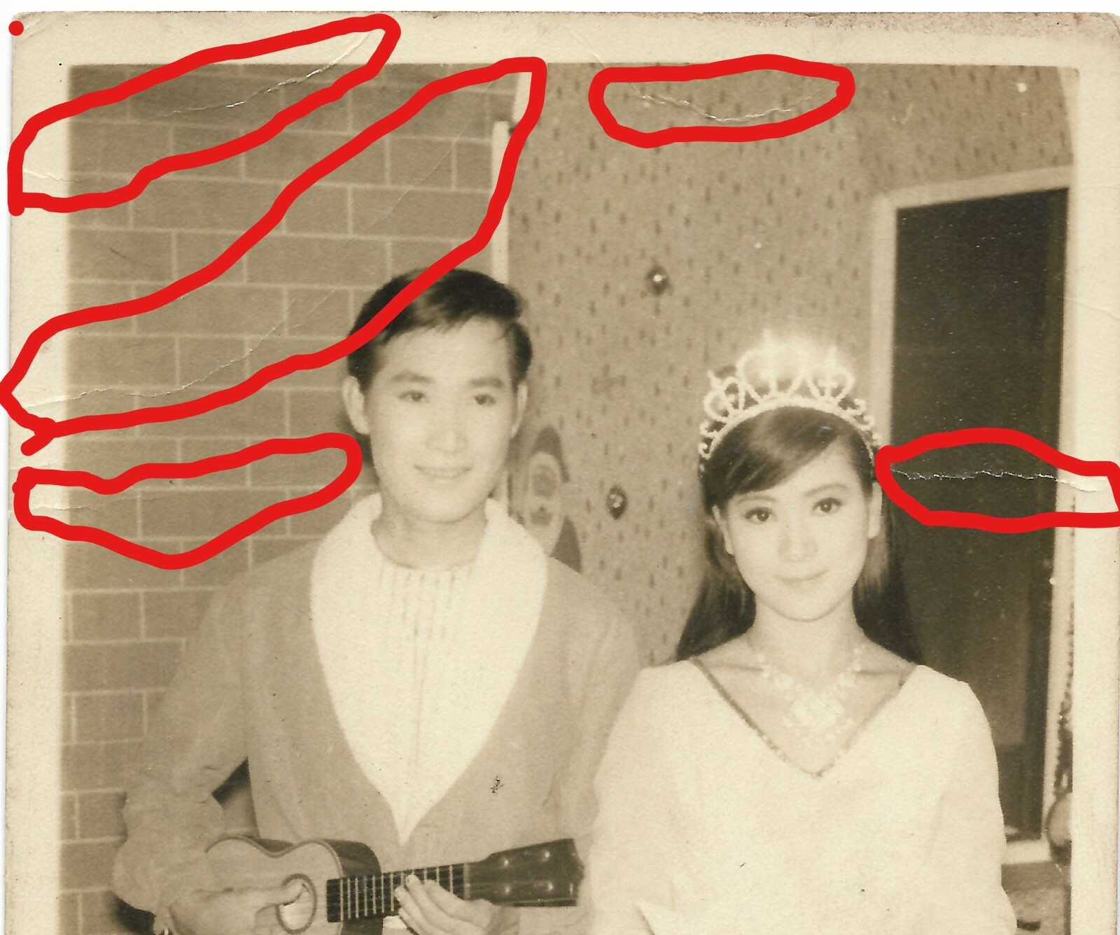 upp139 60s Hong Kong Stars James Lui Kei 吕奇Connie Chan Po-chu 陈宝珠 Real ...