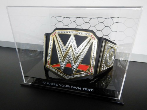 UFC Championship Belt Display Case - MMA WWE Wrestling WWF Boxing Lego ...
