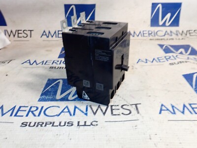 New Takeout Eaton GHB3050 3 pole 50 amp 480 volt Bolt on GHB Breaker ...