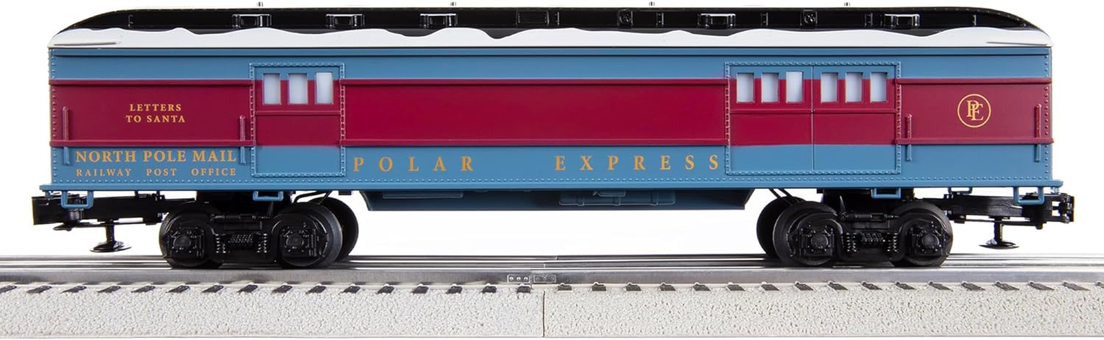 the Polar Express Letters to Santa O Gauge Model Train Mail Car | eBay
