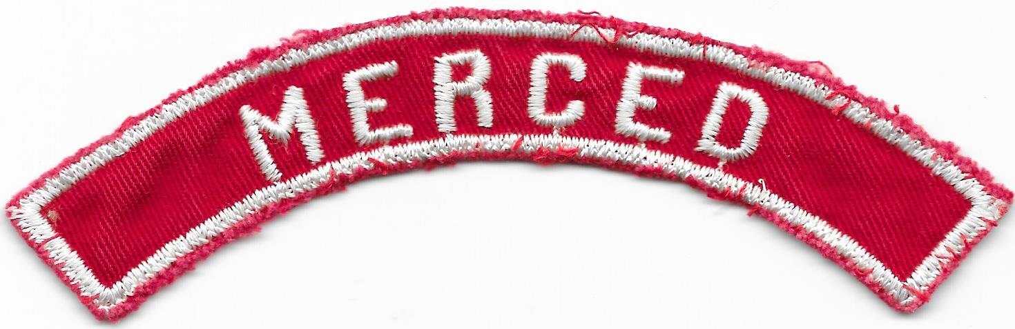 Merced 1952-1978 Red and White RWS Community Strip Boy Scouts BSA | eBay