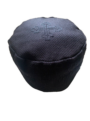 Orthodox Christian Clergy Monk priest skufia embroidered black hat | eBay