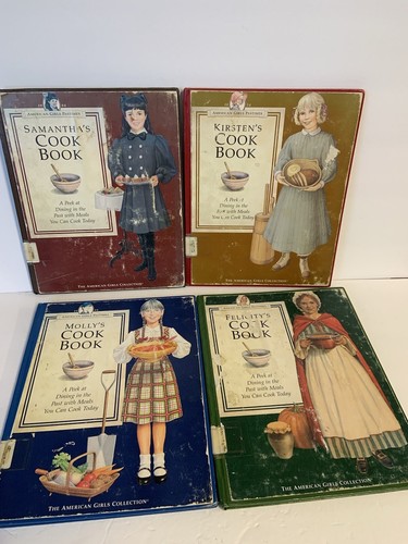 American Girl Pastimes - Samantha Molly Kirsten Felicity Cook Book of ...