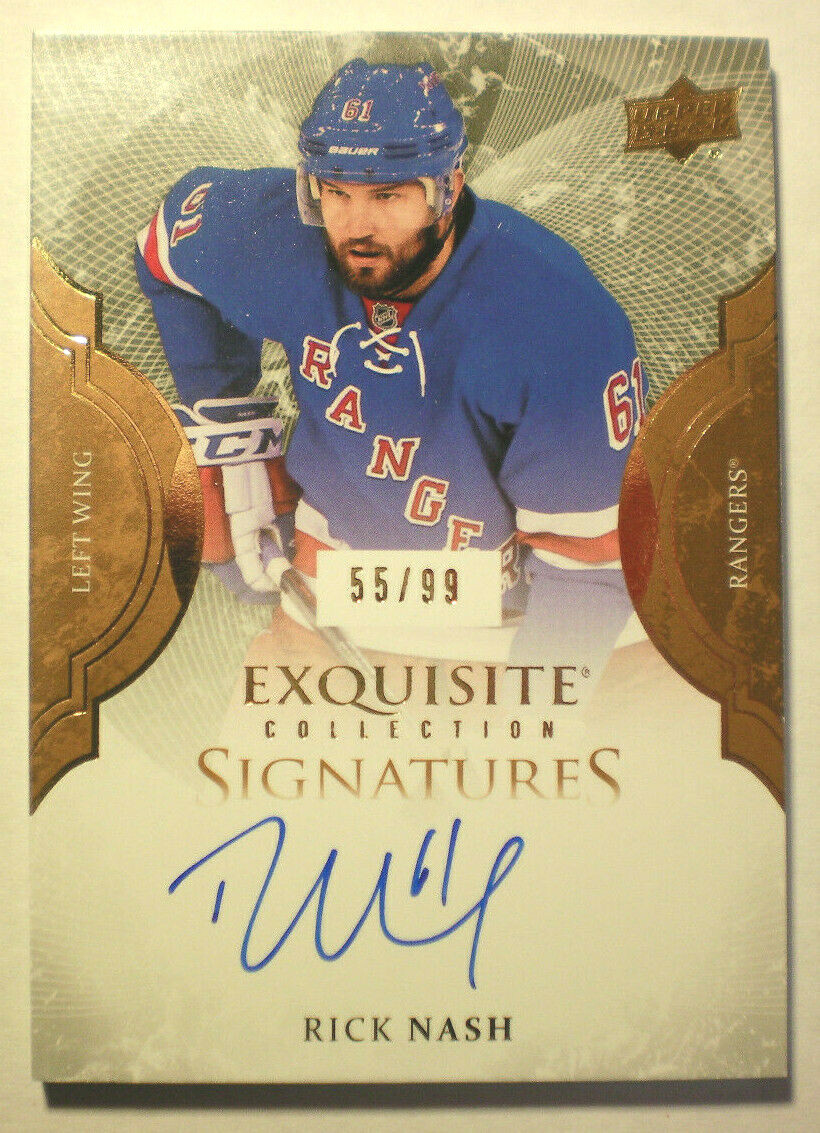 Rick Nash Hockey Card Database - Newest Products will be shown first in ...