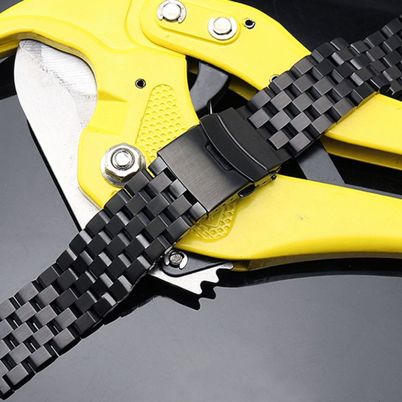 20/22/24mm Width Watch Band Strap Bracelet Link Solid Watchband ...