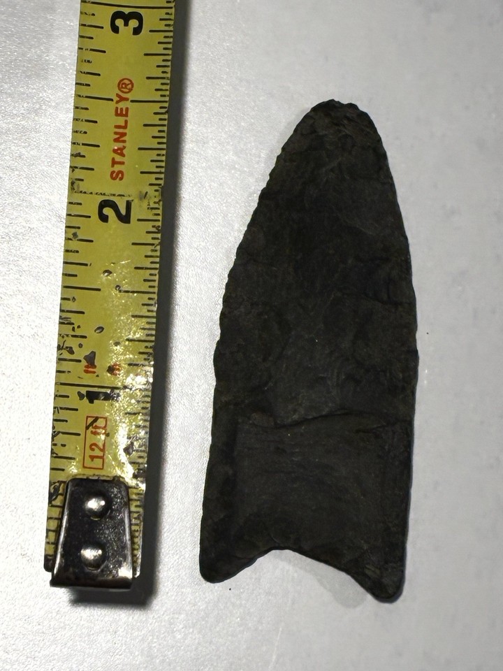 Nice Coshocton Fluted Paleo Clovis Indian Arrowhead Fluted Artifact Flint Relic | eBay