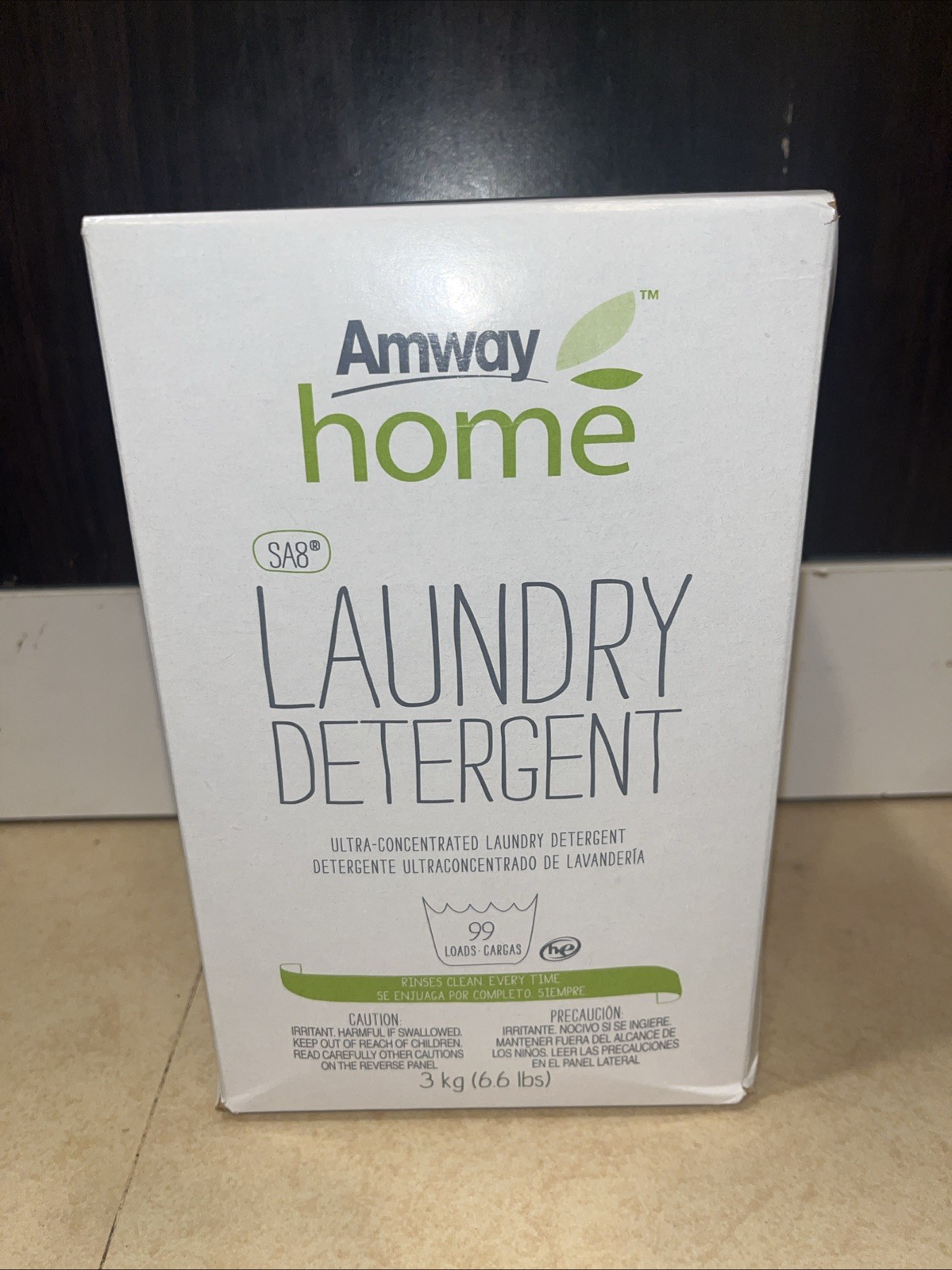 Amway Home SA8 Ultra-Concentrated Powder Laundry Detergent 99 Loads 3kg ...