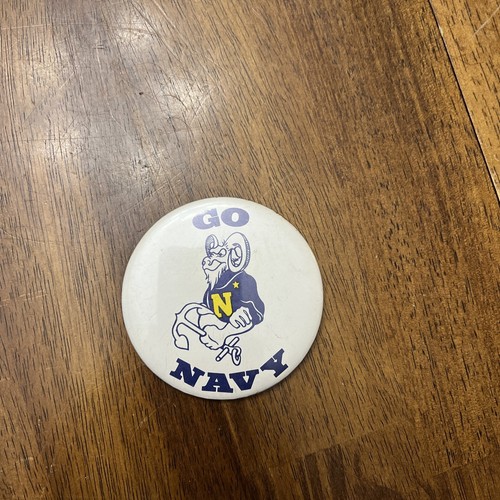 Vintage Go Navy! 3" Celluloid Football Pinback Beat Army! Long Rivalry ...