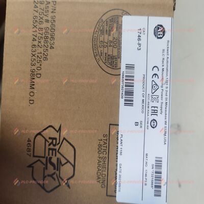 New Sealed 1746-P3 Allen Bradley 1746P3 SLC 500 Power Supply Module ...