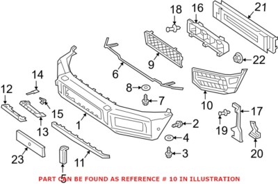 Genuine OEM Front Driver Left Outer Grille For Mercedes 4638857501 | eBay