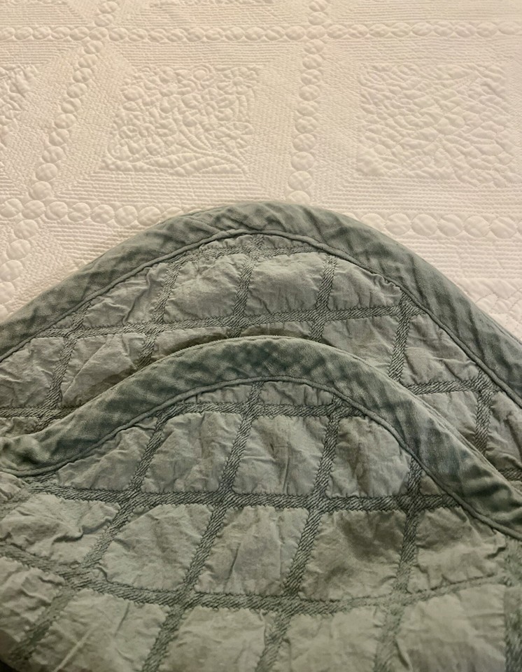 Bella Notte linens, Chesapeake Queen coverlet Pacific discontinued ...