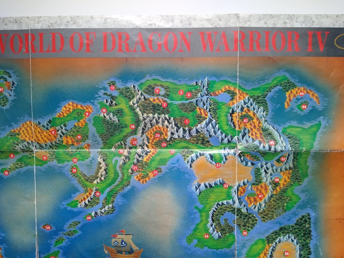 Dragon Warrior 2 Map