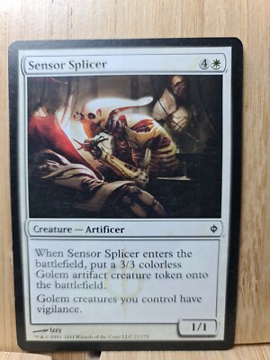 Magic The Gathering🏆SENSOR SPLICER - Creature - Artificer🏆MTG Card ...