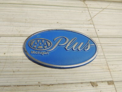 1970's-80's AAA PLUS Michigan Chrome Metal Emblem Badge 3 7/8" | eBay