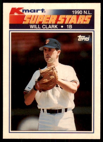 1990 Topps Kmart Will Clark Baseball Cards #1 | eBay