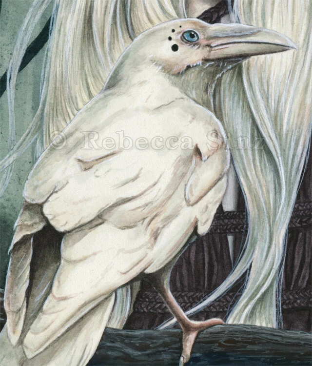 Mythological Raven Art