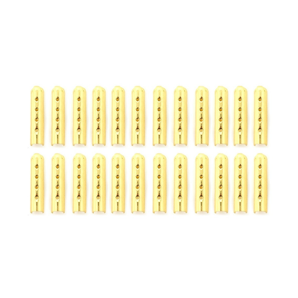 Litlaces - Aglet Tips Removable Clamp On Easy to Install Gold Tips ...