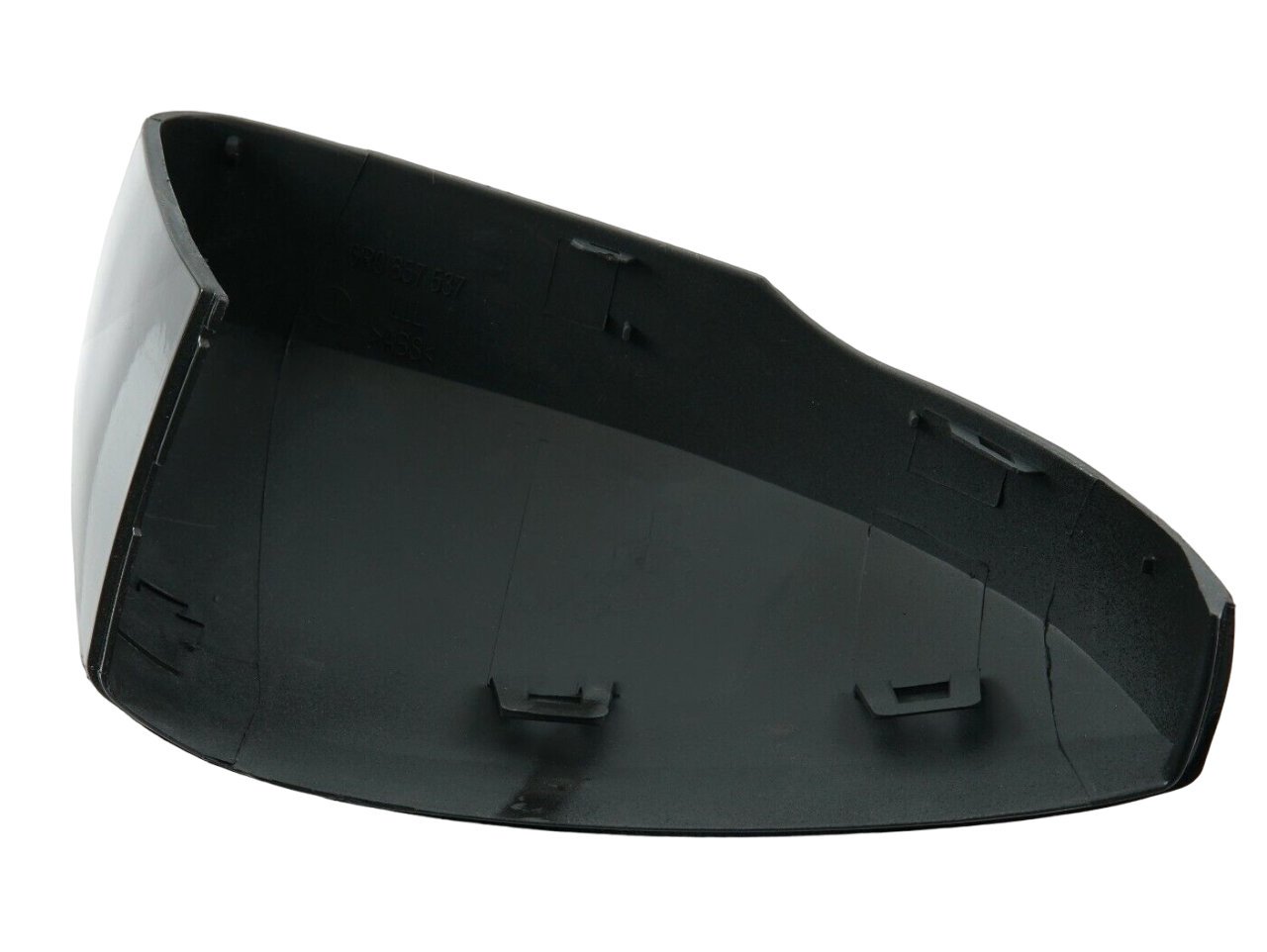 Replacement VW Polo Wing Mirror Cover 2009-2017 Black Gloss Left Hand ...