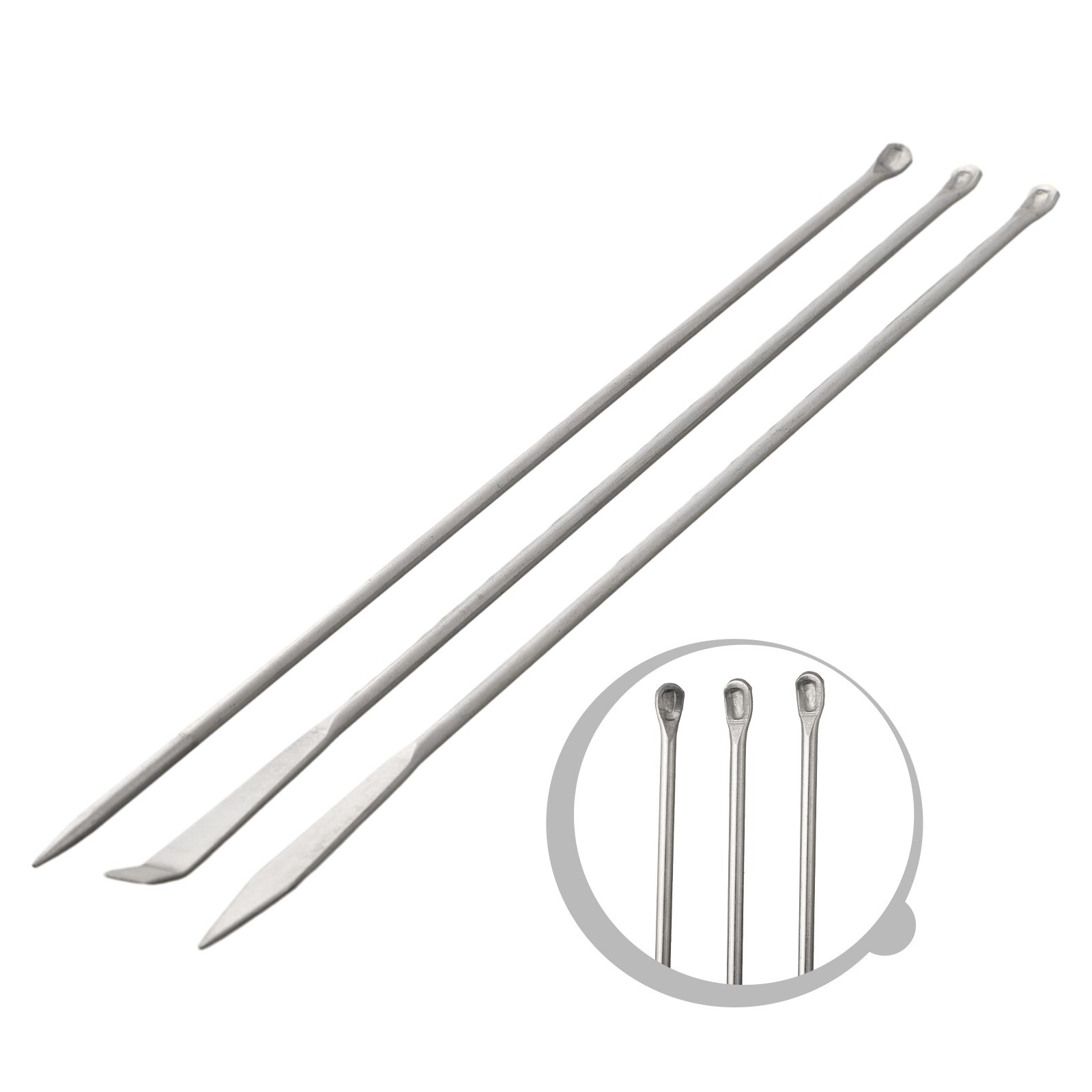 Heavy Duty Stainless Steel Micro Spoon Spatula Set for Lab and Kitchen ...