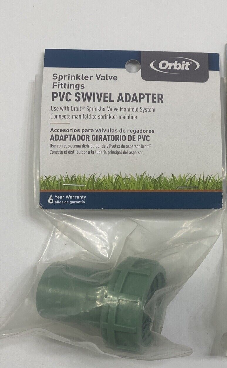 Orbit 57202 PVC Manifold Slip Swivel Adapter 3/4 to 1 in. sprinkler | eBay