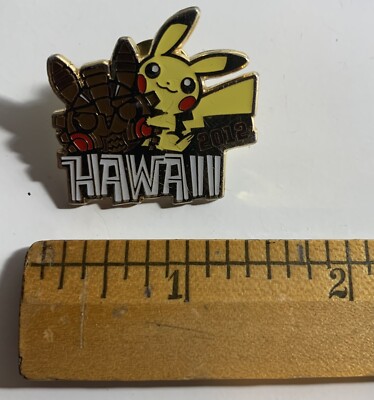 Pokemon Pikachu 2012 Hawaii Pin pinback | eBay