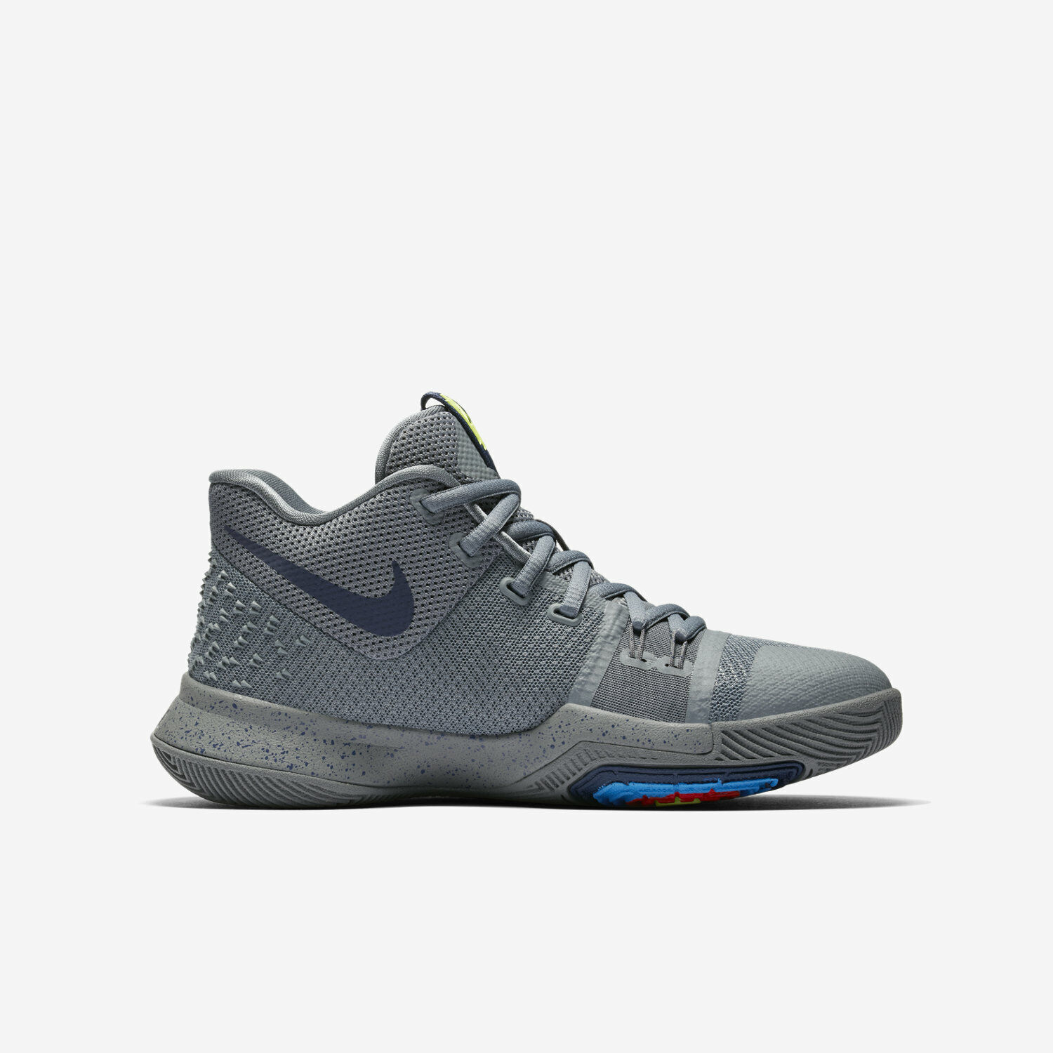 Size 6.5 (GS) - Nike Kyrie 3 Mid Cool Grey for sale online | eBay