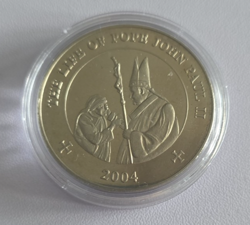COLLECTABLE SOMALI 2004 THE LIFE OF POPE JOHN PAUL II 25 SHILLINGS ...