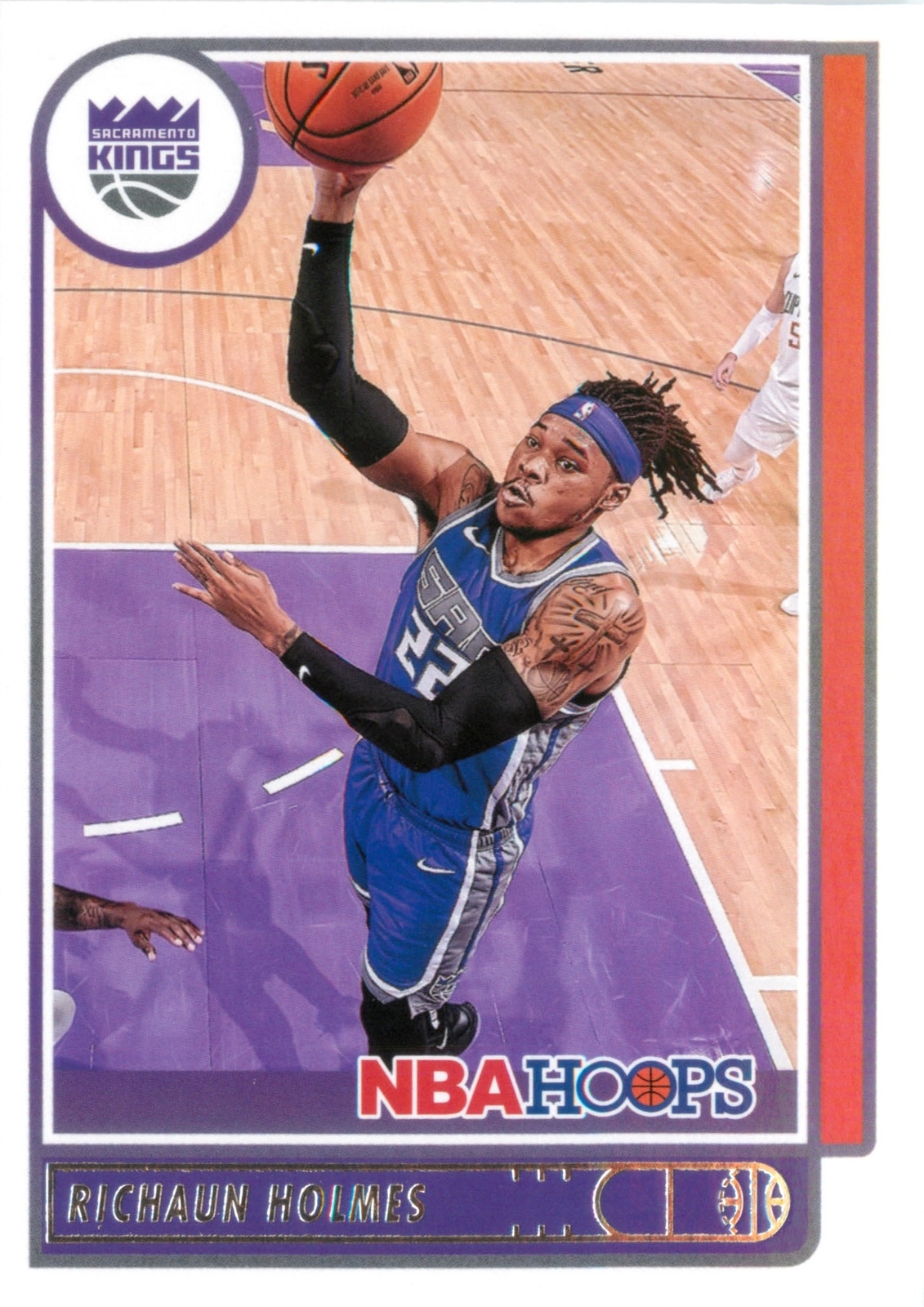 Richaun Holmes 2021-22 NBA Hoops Basketball Base Card #118 Sacramento ...