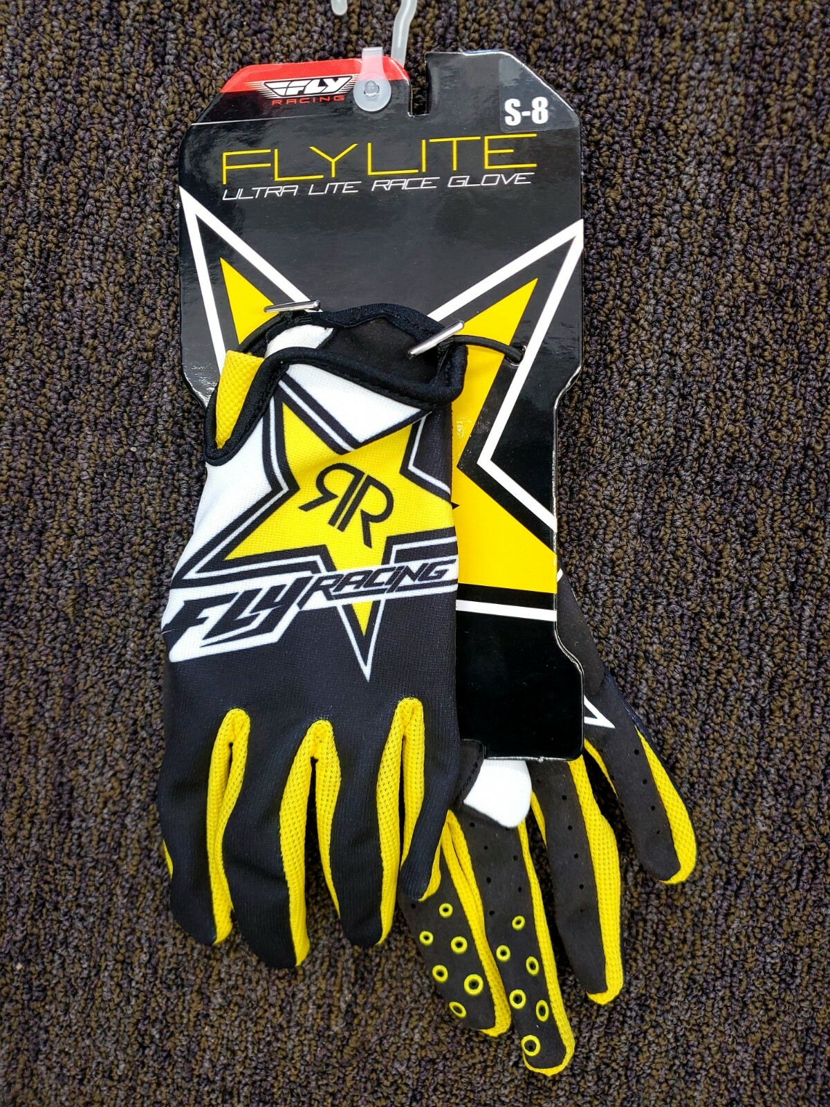 Fly Racing RockStar Womens Off-Road Riding Gloves *SM* BLK/YLW | eBay