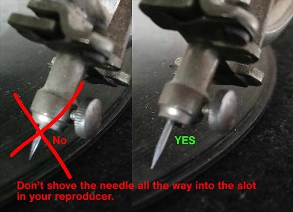 Victrola NEEDLES for Antique Orthothonic Phonograph SYMPHONIC by ...