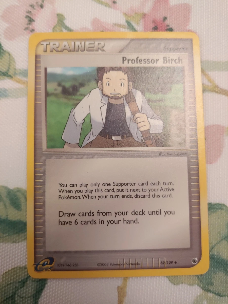 Pokemon Professor Birch