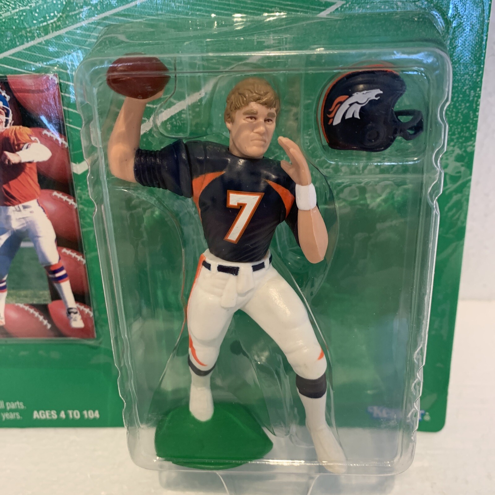 1997 NFL Starting Lineup John Elway Denver Broncos Action Figure Kenner ...