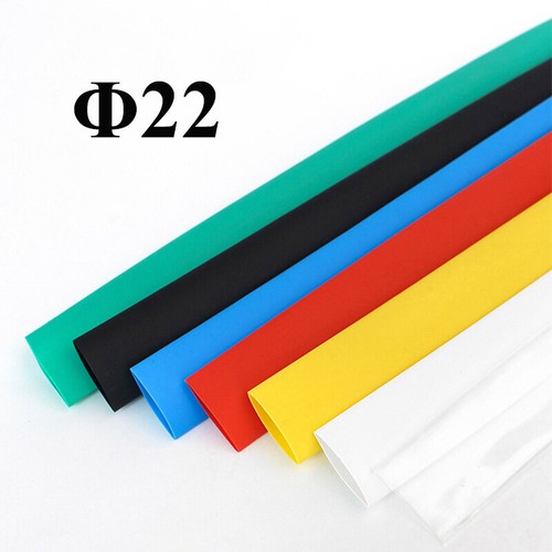 2:1 Ratio Heat Shrink Tubing 22mm Electrical Sleeving Cable Wire All ...