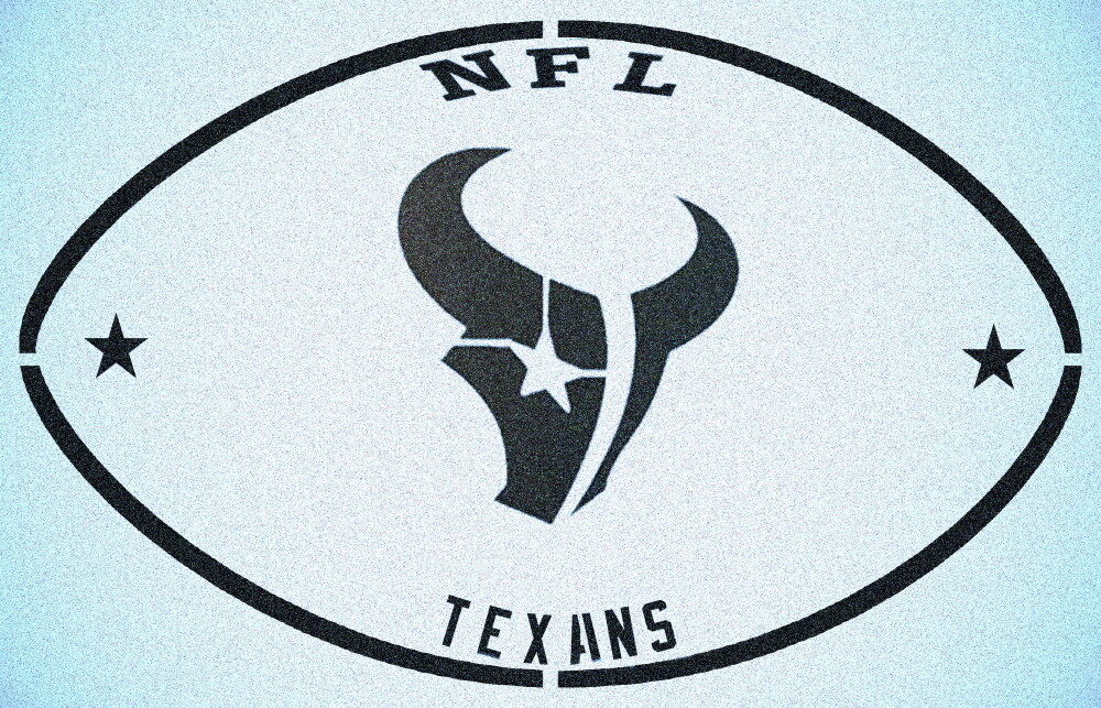 Texans Logo Stencil