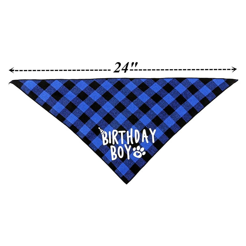 Dog Birtay Party Supplies,Pet Birtay Hat and Doggy Birtay Bandana Set ...
