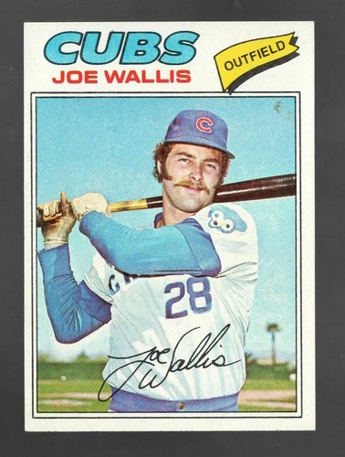 1977 Topps Joe Wallis Chicago Cubs #279 Excellent | eBay