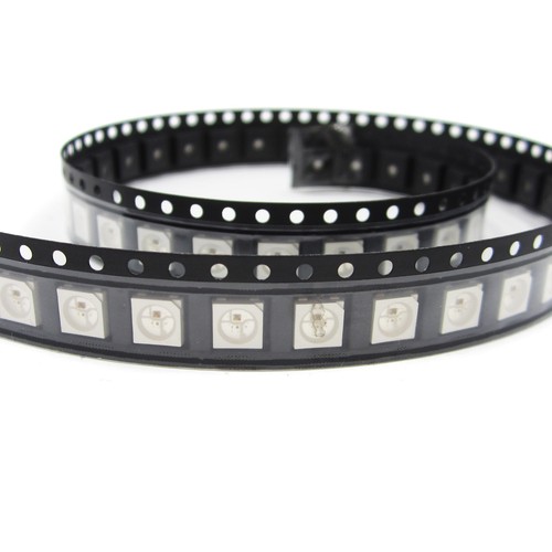 50PCS WS2812B 5050 SMD Individually Addressable Digital RGB LED Chip 5V ...